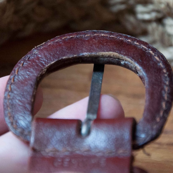Vintage | Accessories | Vintage Leather Jute Belt Made In India | Poshmark